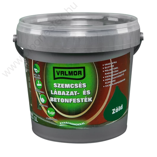 Valmor Szemcsés zöld 1 l Lábazat- és Betonfesték
