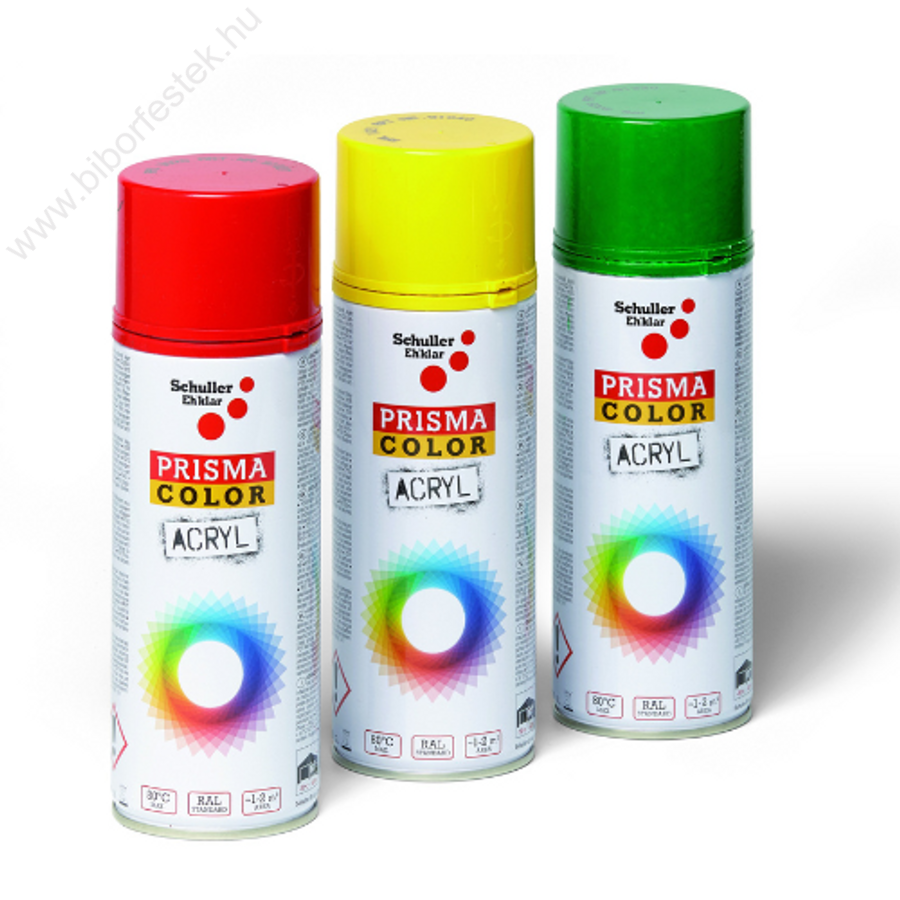 Prisma Color Acryl Spray 400 ml RAL 9016 forgalmi fehér