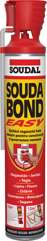 Soudal Soudabond easy genius gun kézi ragasztóhab 750 ml
