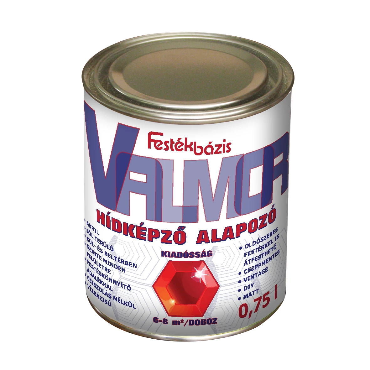 Csempefesték, bútorfesték Valmor Mátrai Mező 0,75 l